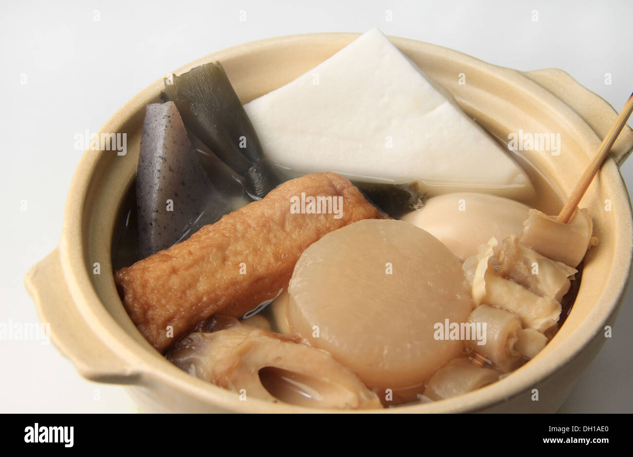 Oden (Japanese fishcake stew Stock Photo - Alamy