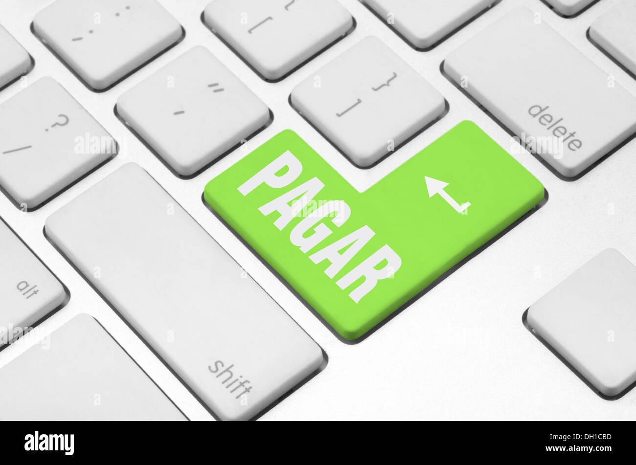 Pagar key on the computer keyboard Stock Photo - Alamy