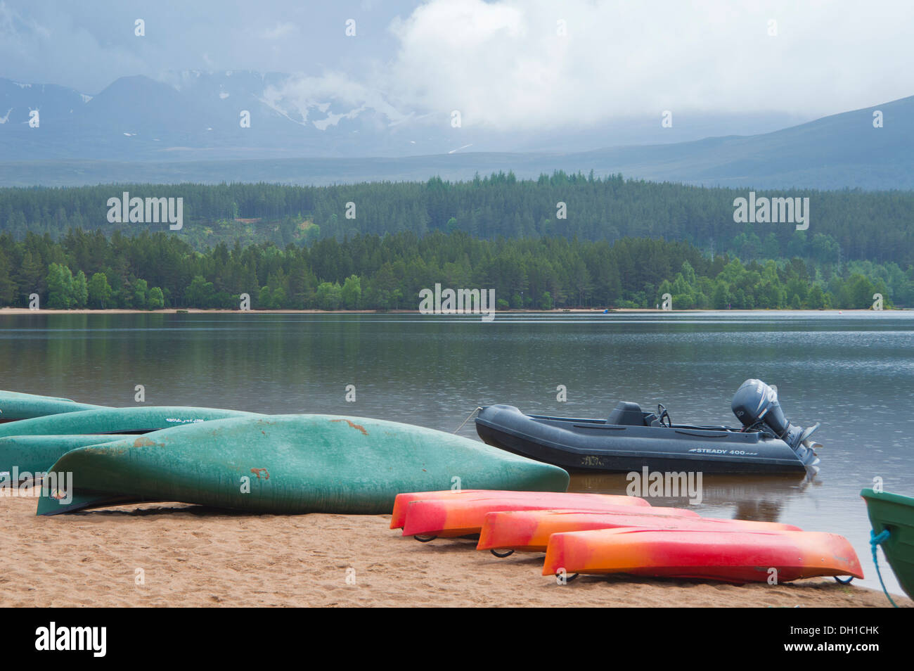 Loch morlich landscape hi-res stock photography and images - Alamy