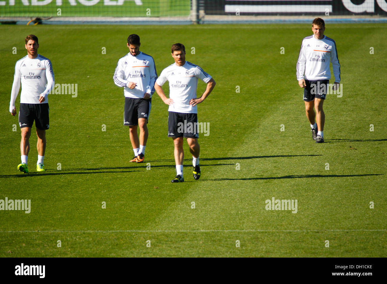 Real madrids xabi alonso on hi-res stock photography and images - Alamy
