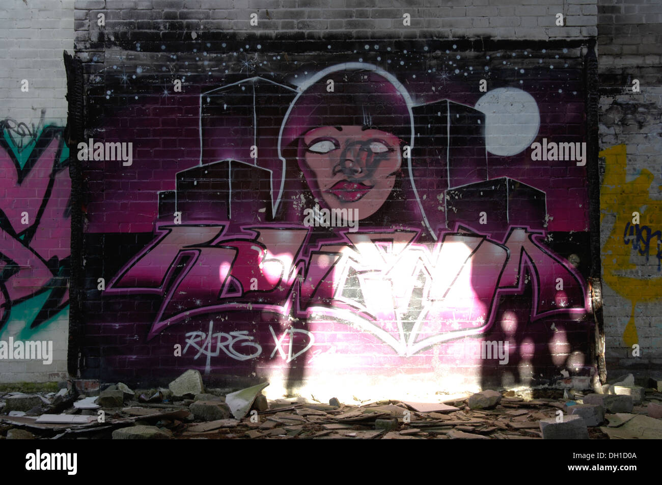 Port talbot graffiti hi-res stock photography and images - Alamy