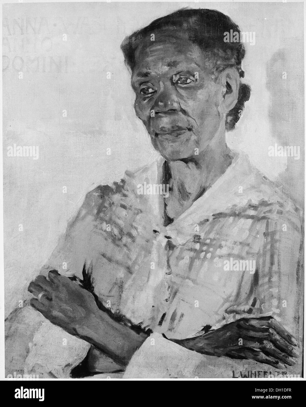 A portrait of Anne Washington Derry, a notable historical figure whose ...