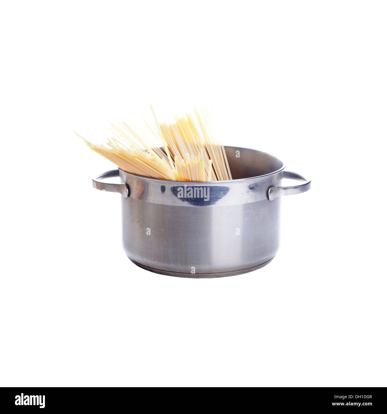 Pasta in pan on Cut Out Stock Images & Pictures - Alamy