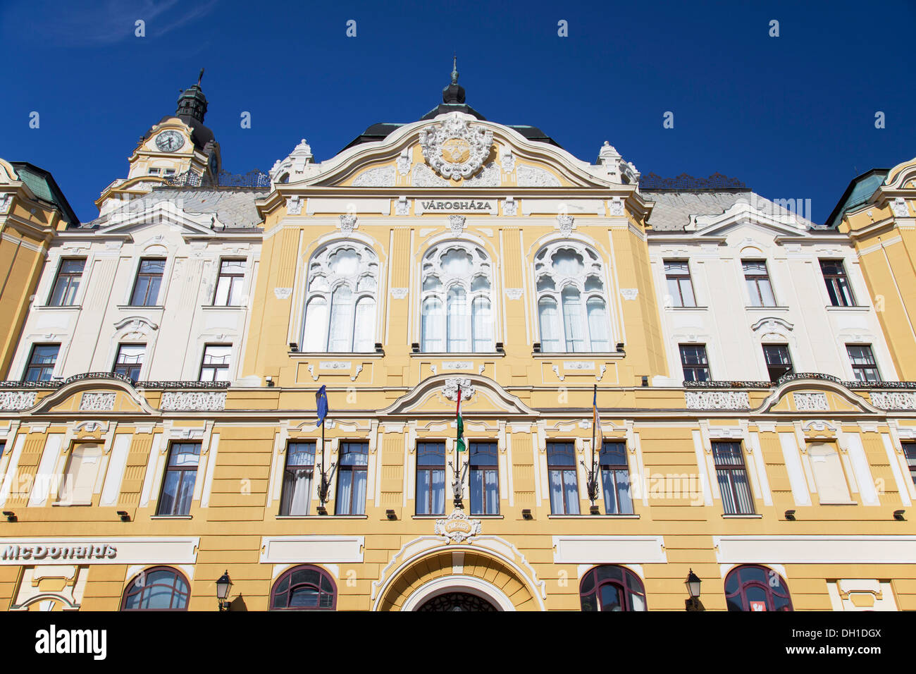 Town Hall, Pecs, Southern Transdanubia, Hungary Stock Photo - Alamy