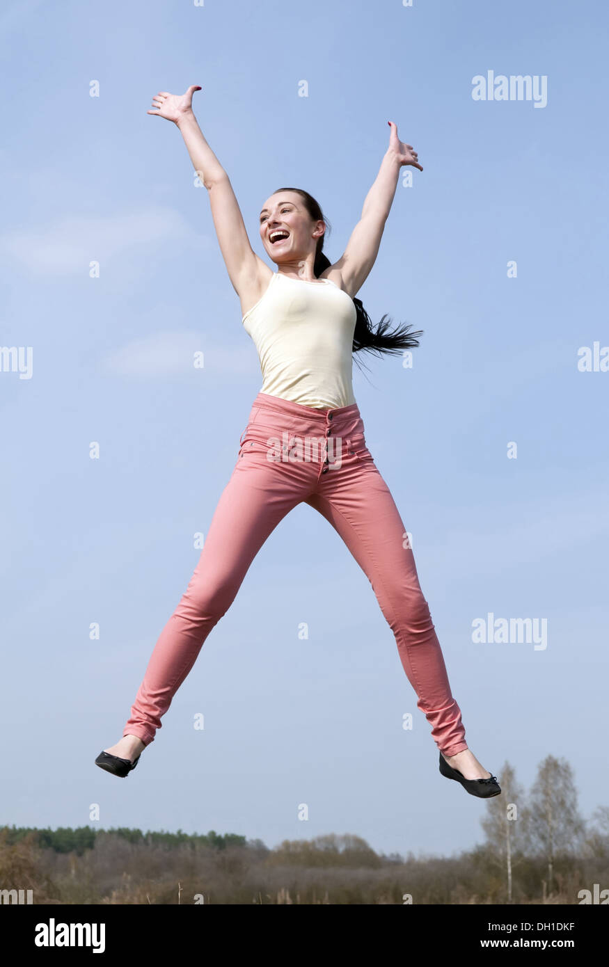 Leap bounce hi-res stock photography and images - Alamy