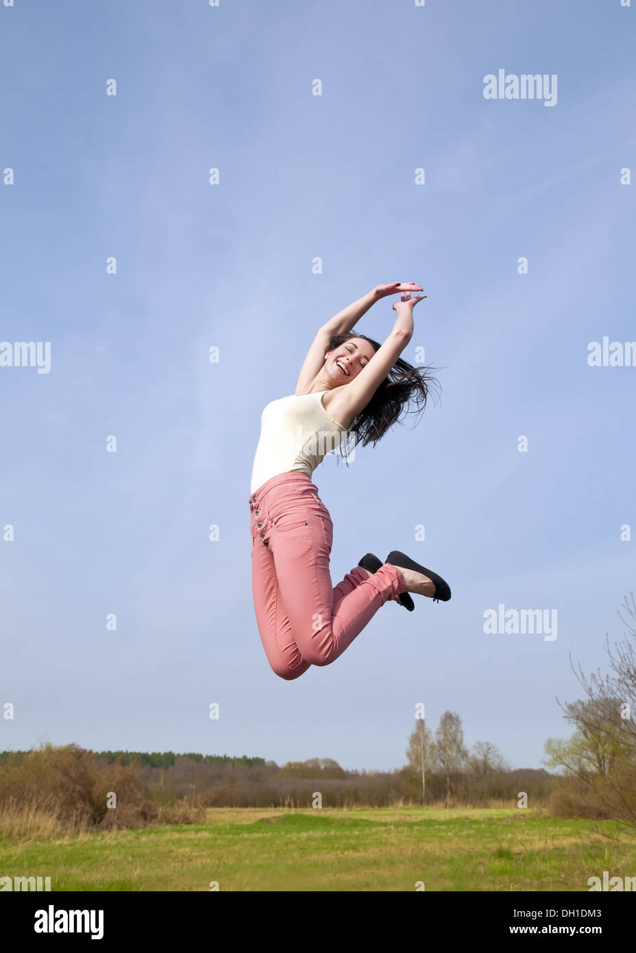 Leap into arms hi-res stock photography and images - Alamy