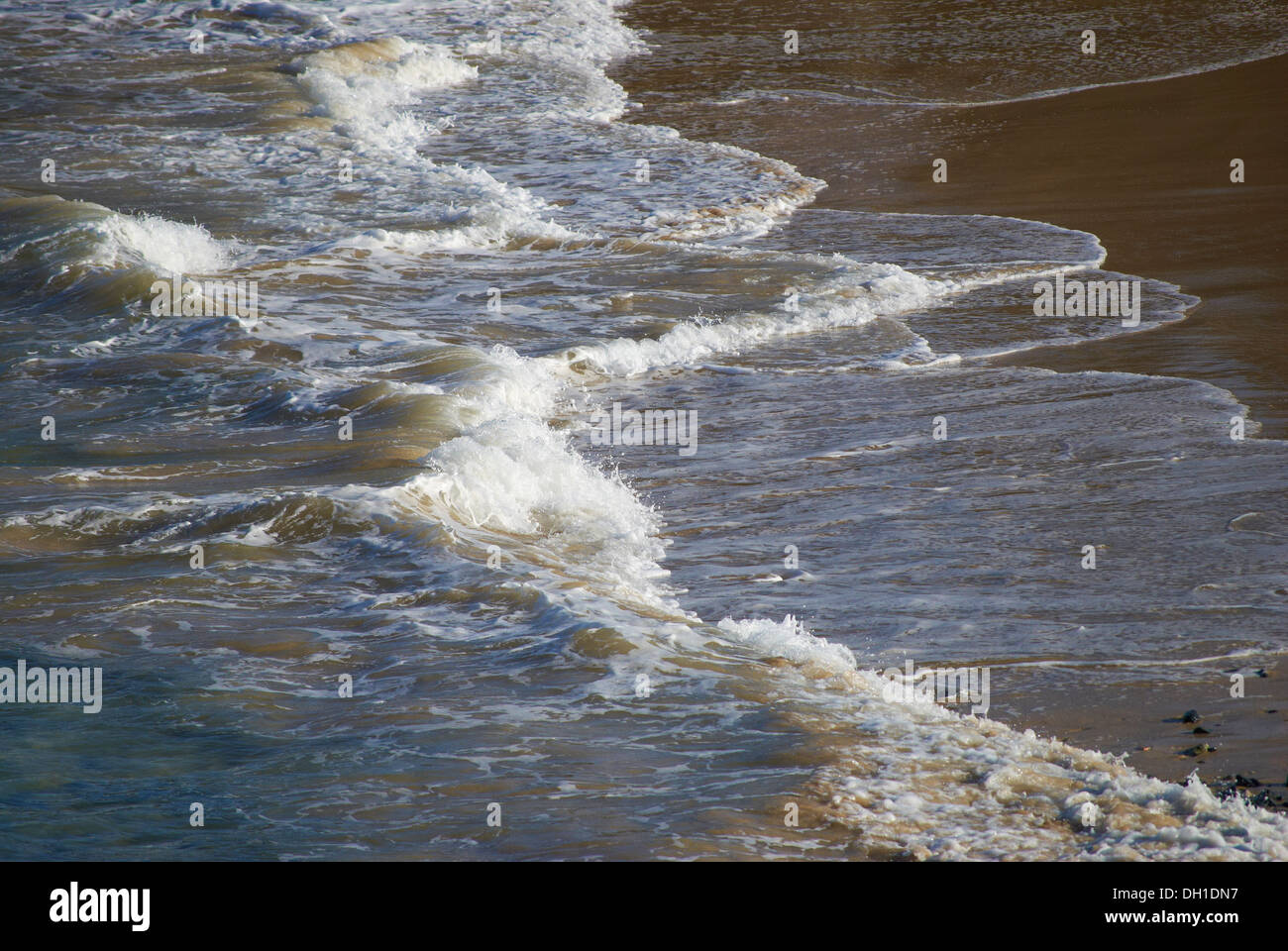 Surf waves beach Stock Photo - Alamy
