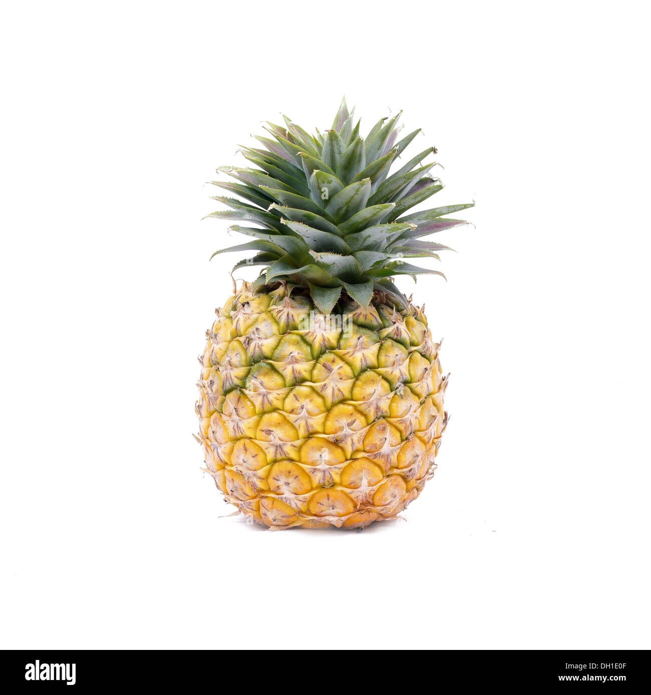 Pineapple close up Cut Out Stock Images & Pictures - Alamy