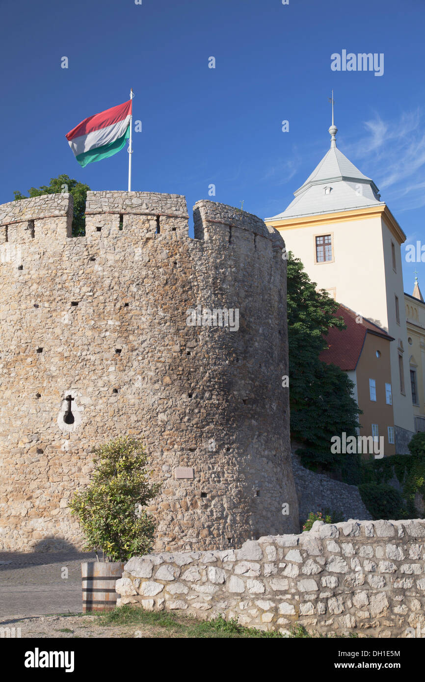 Barbican and Bishop's Palace, Pecs, Southern Transdanubia, Hungary ...