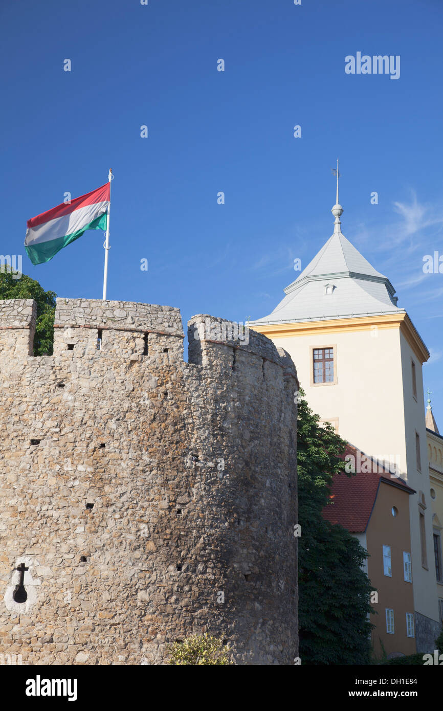 Barbican and Bishop's Palace, Pecs, Southern Transdanubia, Hungary ...