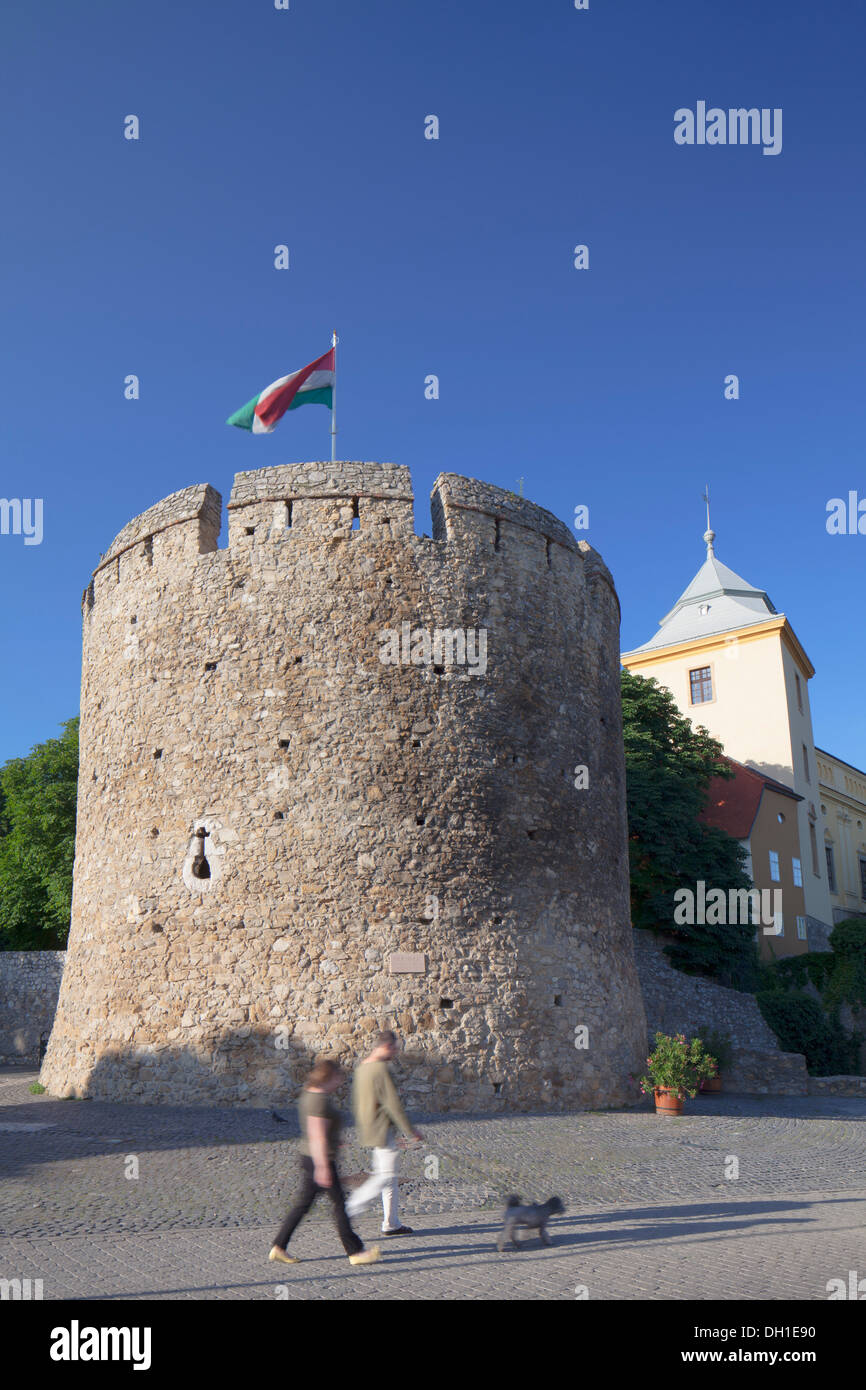 Barbican and Bishop's Palace, Pecs, Southern Transdanubia, Hungary ...
