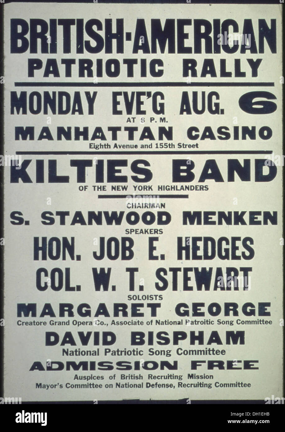 This image captures a British-American Patriotic Rally, showcasing the ...