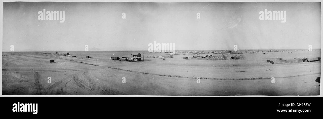 Panoramic view on west Black and White Stock Photos & Images - Alamy