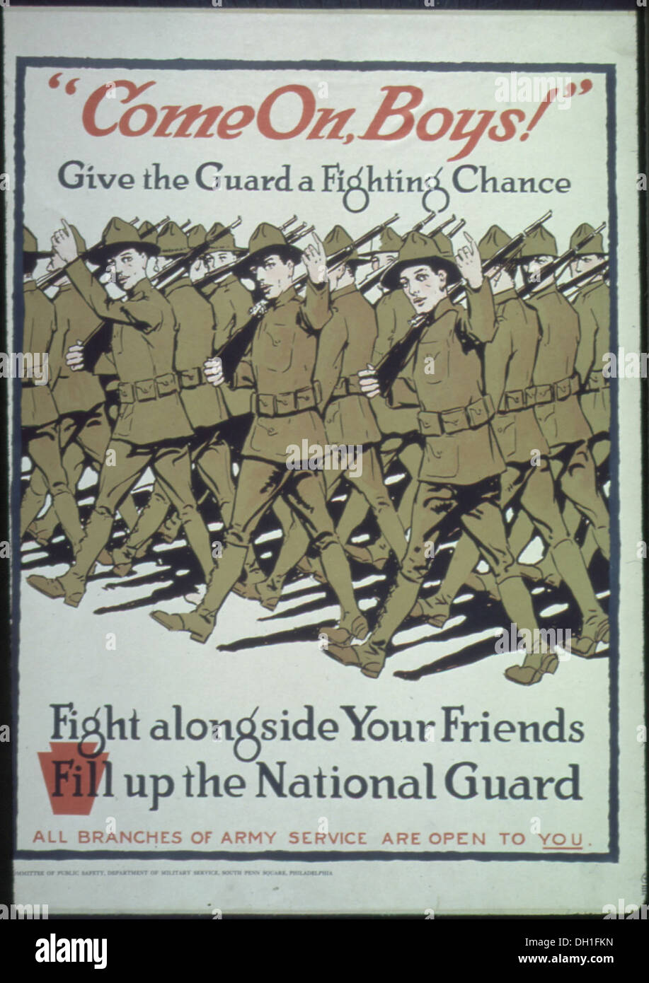 Come On Boys Give The Guard a Fighting Chance. Fight alongside Your ...