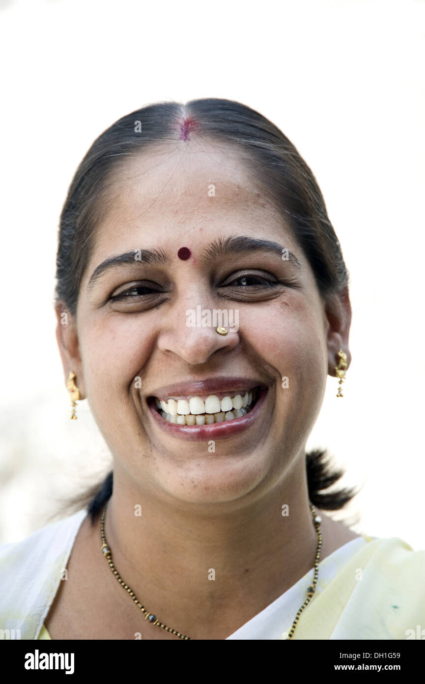 indian women laughing looking at camera India MR#707C Stock Photo - Alamy
