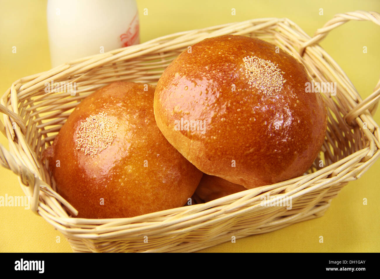 Red bean bread Stock Photo - Alamy