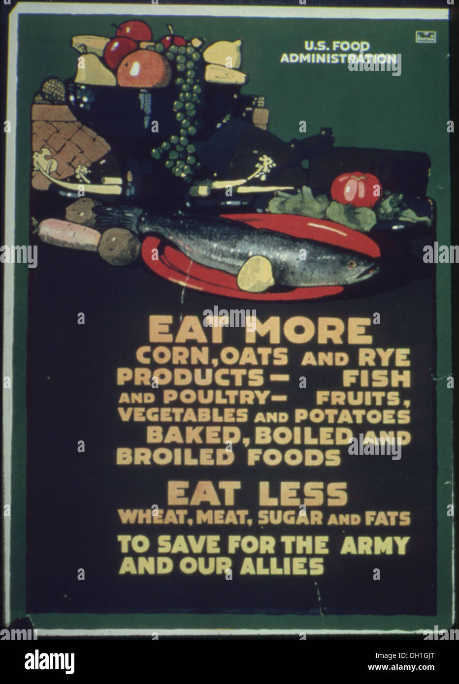 Rye products fish and poultry fruits hi-res stock photography and ...