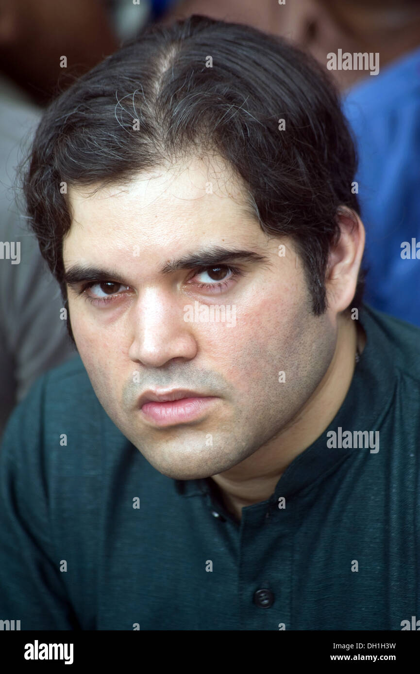 Varun Gandhi Indian politician Stock Photo - Alamy