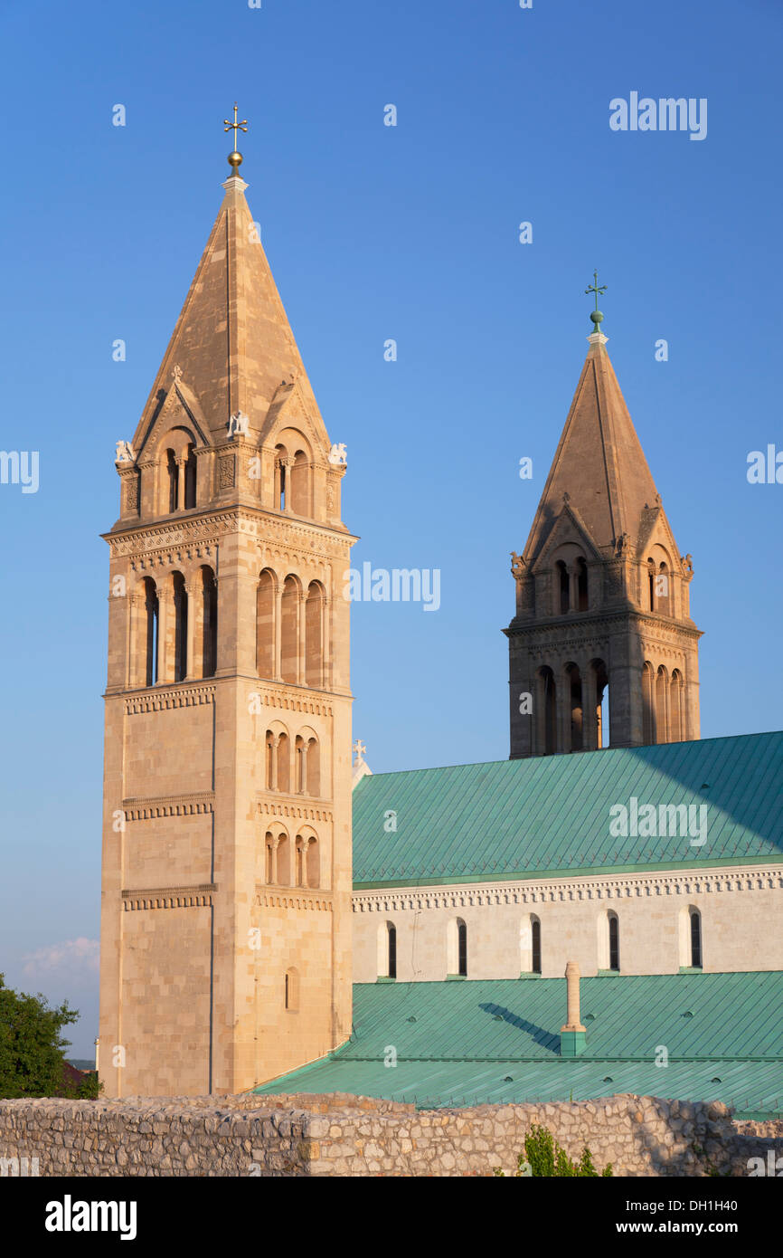 Basilica of St Peter, Pecs, Southern Transdanubia, Hungary Stock Photo ...