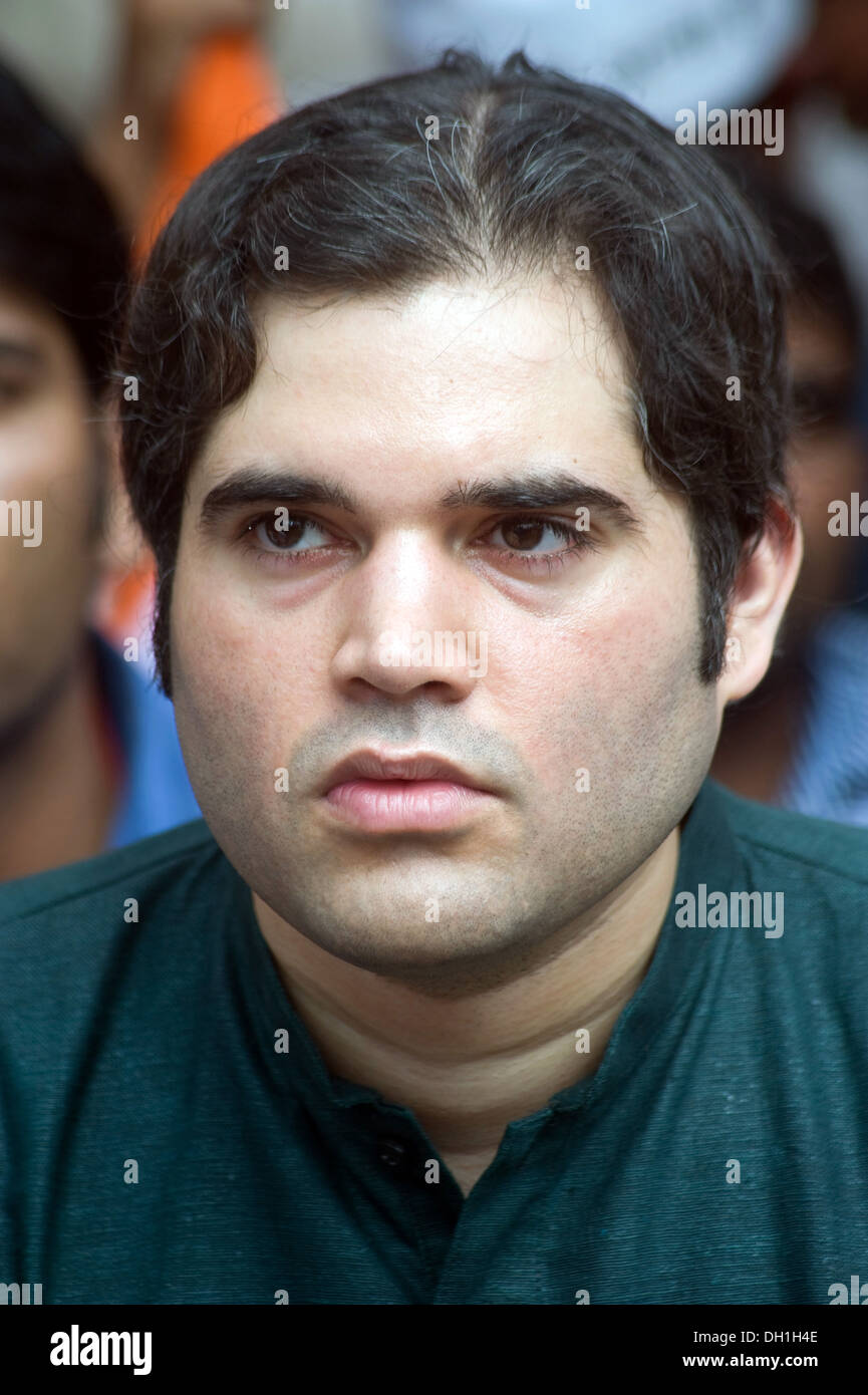 Varun Gandhi Indian politician Stock Photo - Alamy
