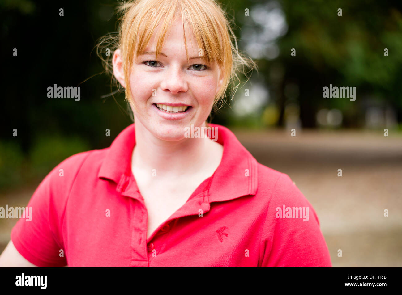 former jockey and racehorse trainer Jess Westwood in Exford with horse ...