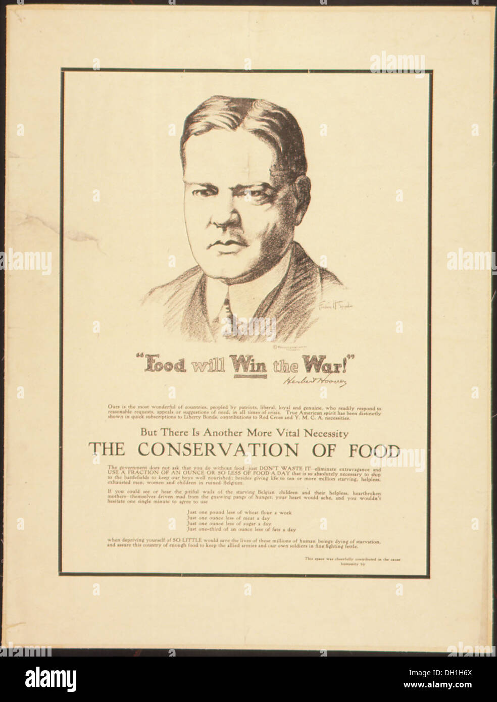 War hoover hi-res stock photography and images - Alamy