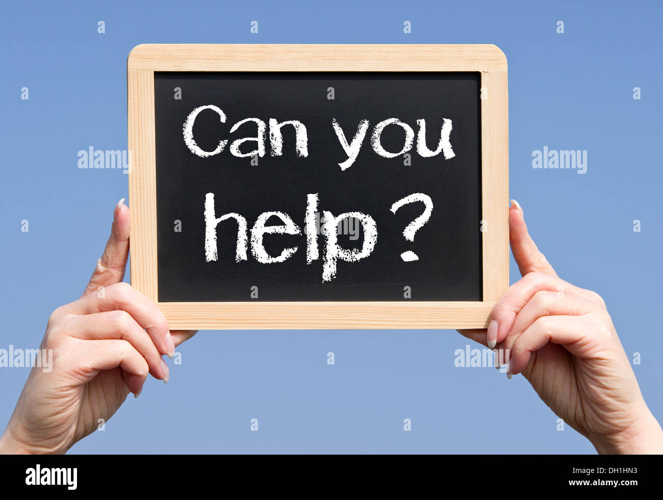 Can you help Stock Photo - Alamy