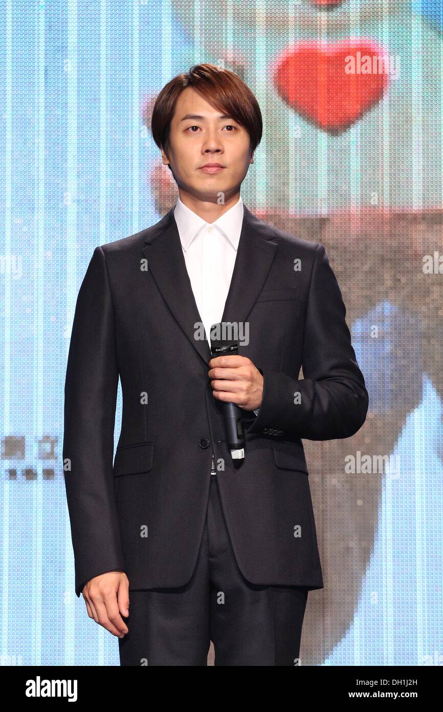 Taipei, China. 27th Oct, 2013. Korean star Andy Lee, member of Korean ...