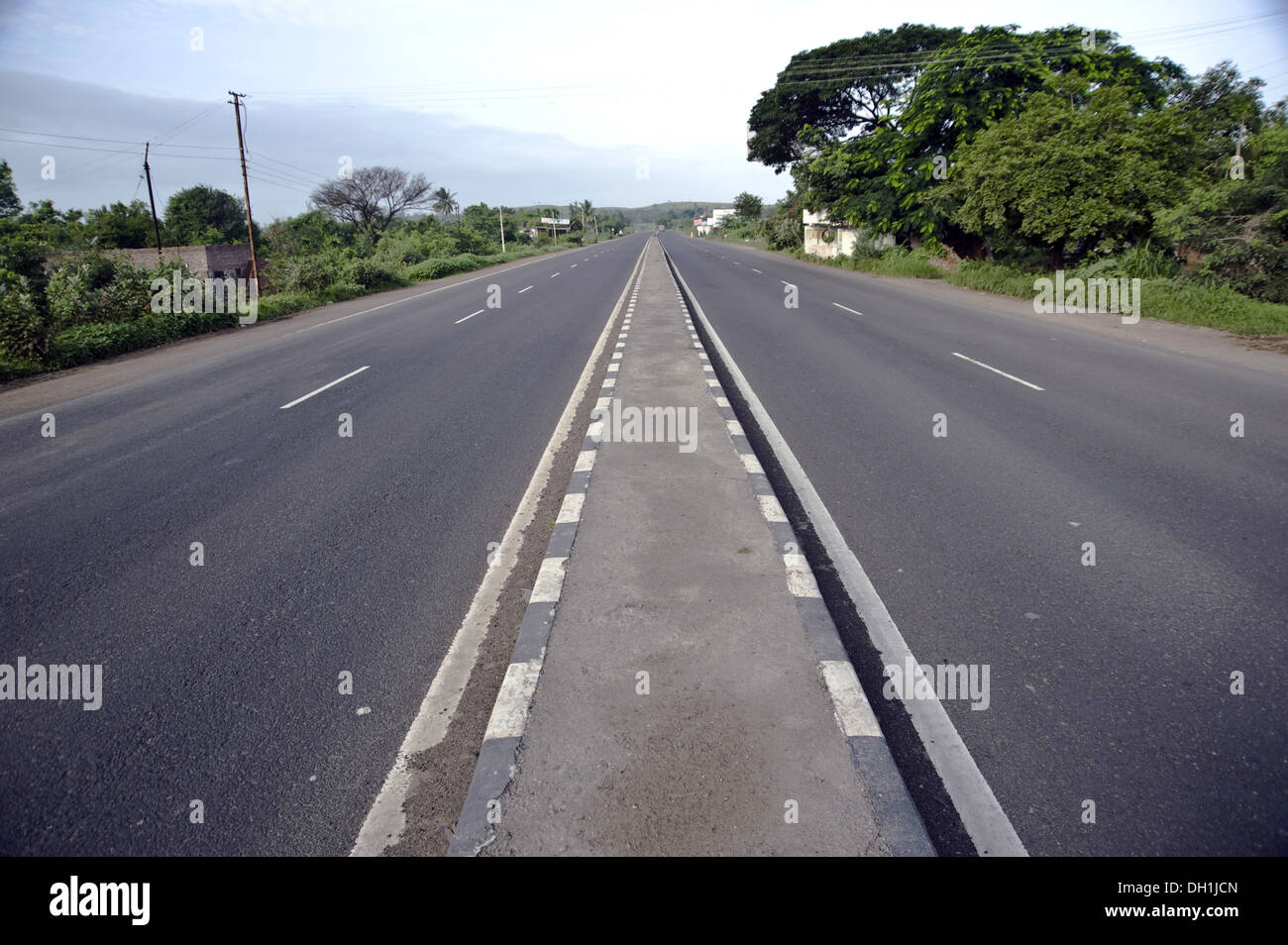National highway Ralegaon siddhi village of Anna Hazare Maharashtra ...