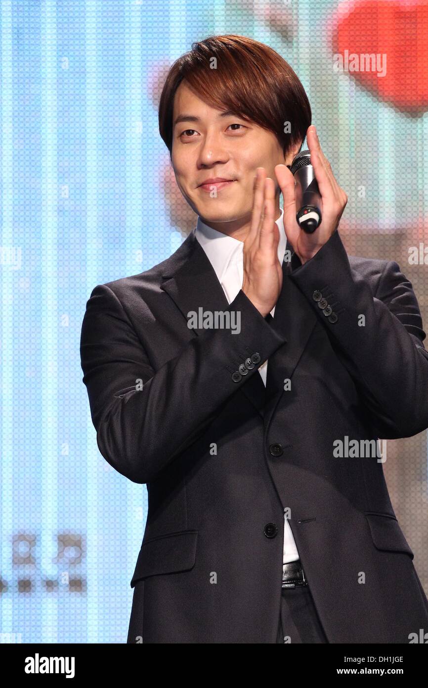 Taipei, China. 27th Oct, 2013. Korean star Andy Lee, member of Korean ...