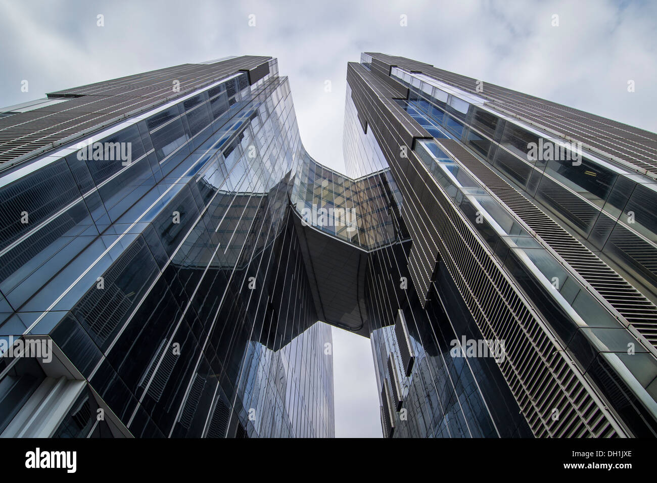 Gas Natural building in Barcelona Stock Photo - Alamy