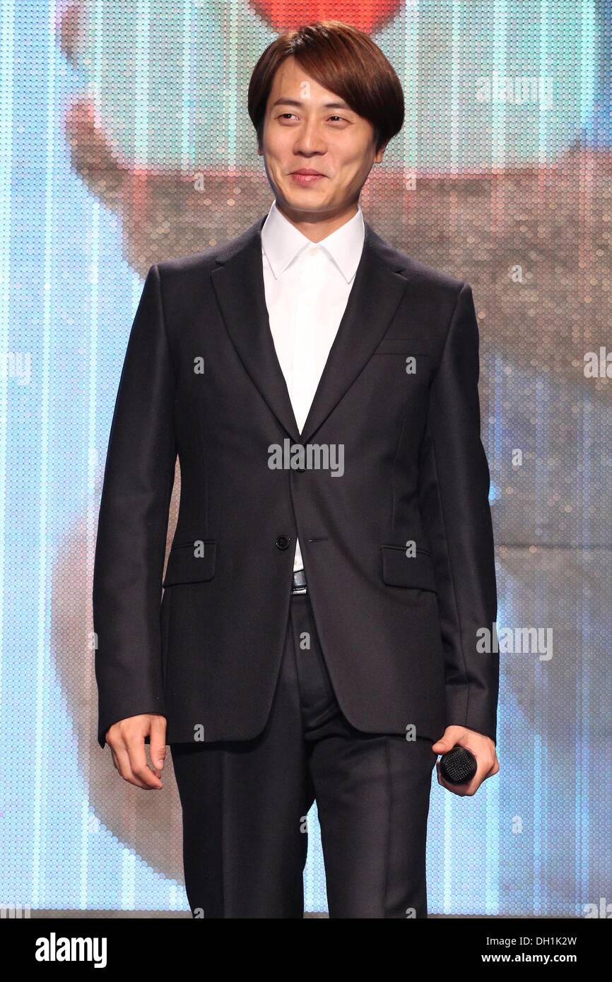 Taipei, China. 27th Oct, 2013. Korean star Andy Lee, member of Korean ...