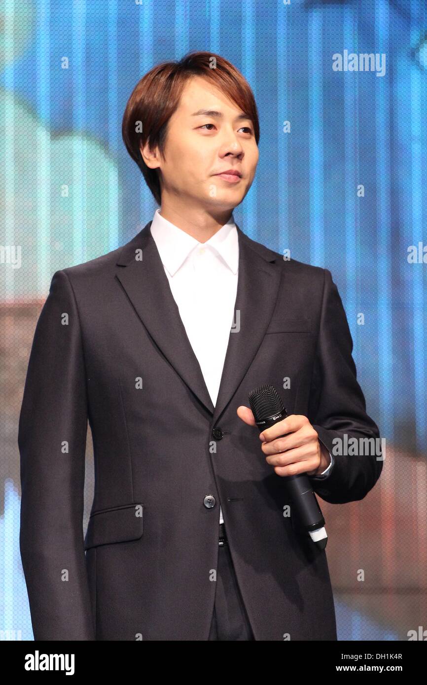 Taipei, China. 27th Oct, 2013. Korean star Andy Lee, member of Korean ...