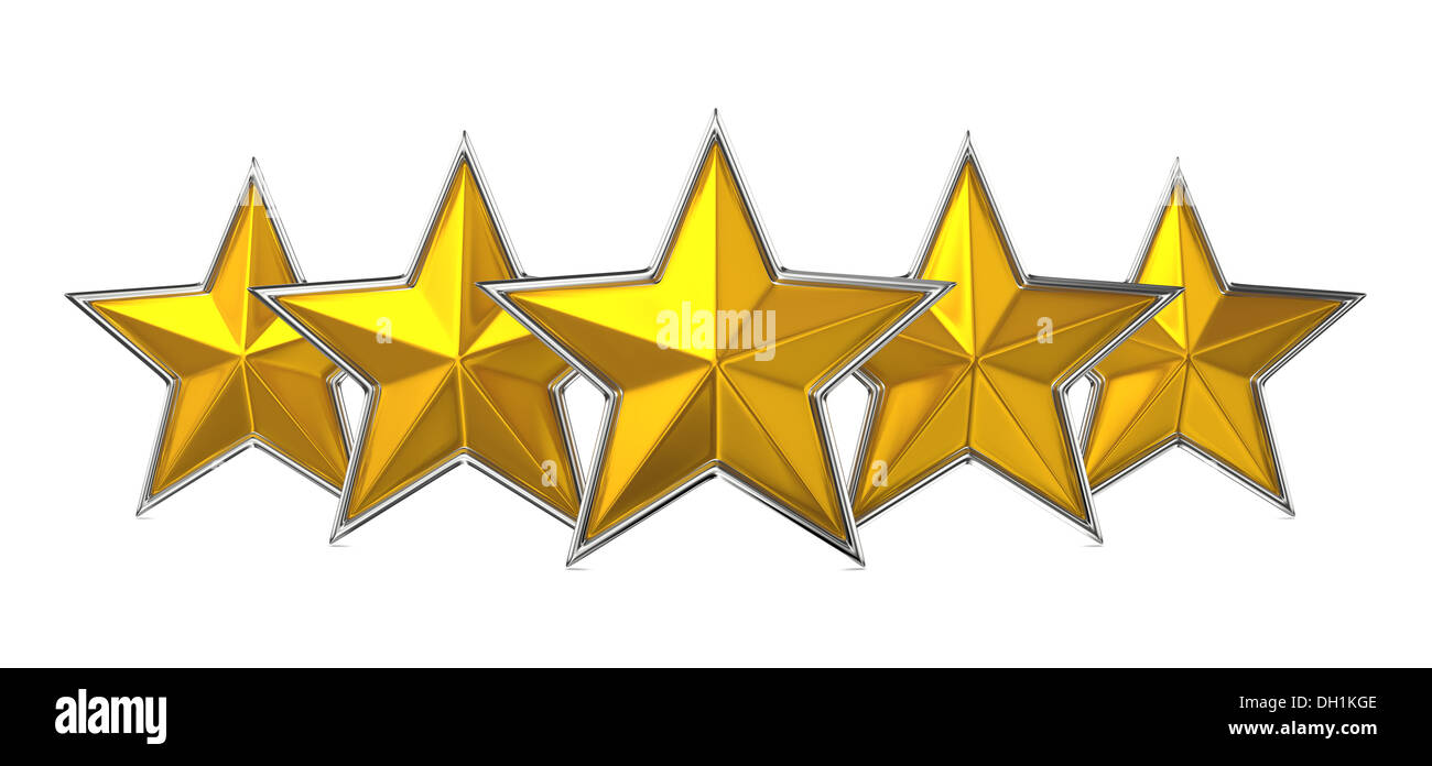 Five Star Reward Cocept Stock Photo - Alamy