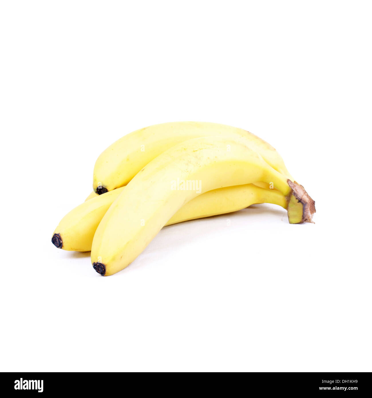 Bananas isolated on white Stock Photo - Alamy