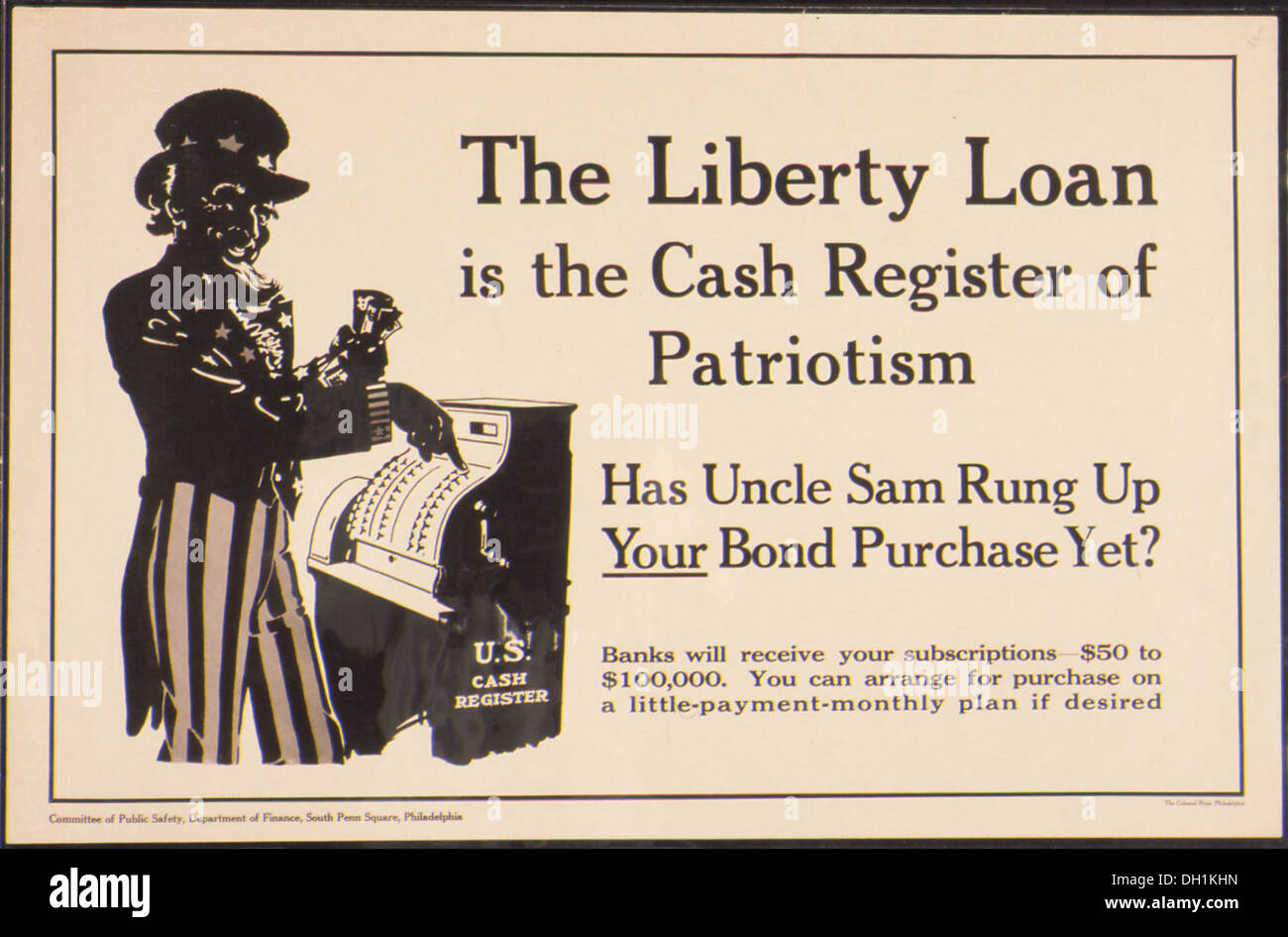 Campaign bonds hi-res stock photography and images - Alamy