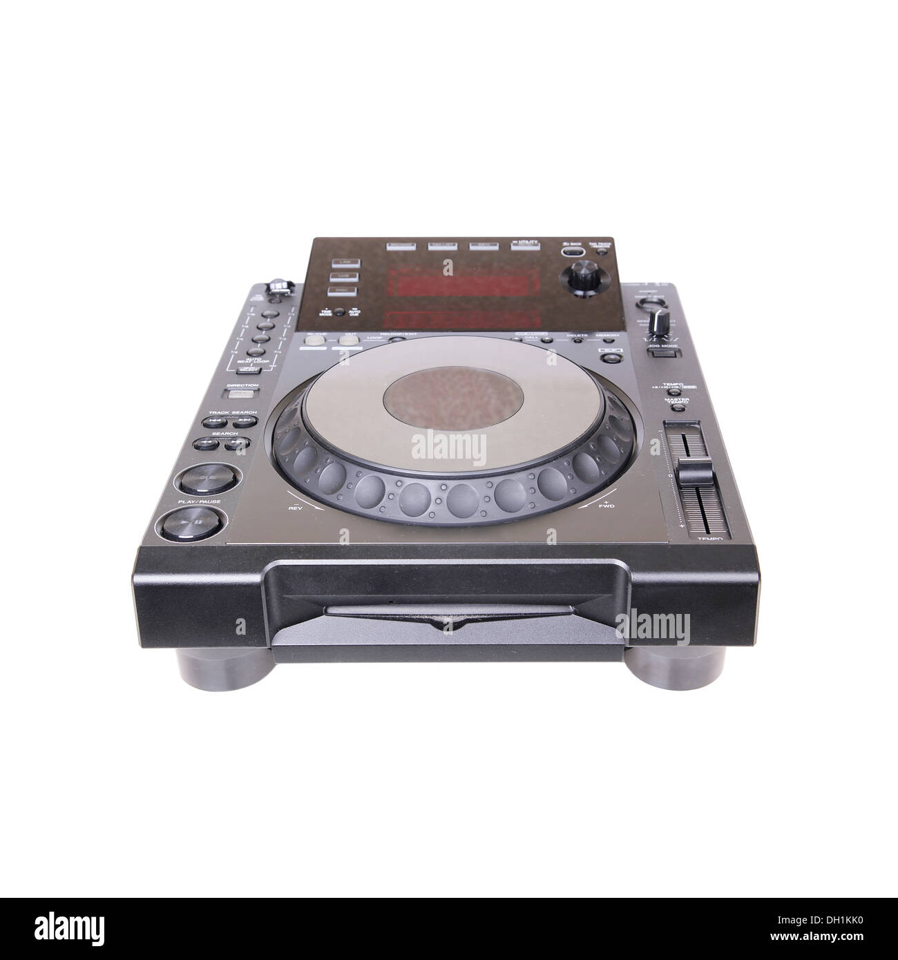 Dj cd player, isolated on white Stock Photo - Alamy