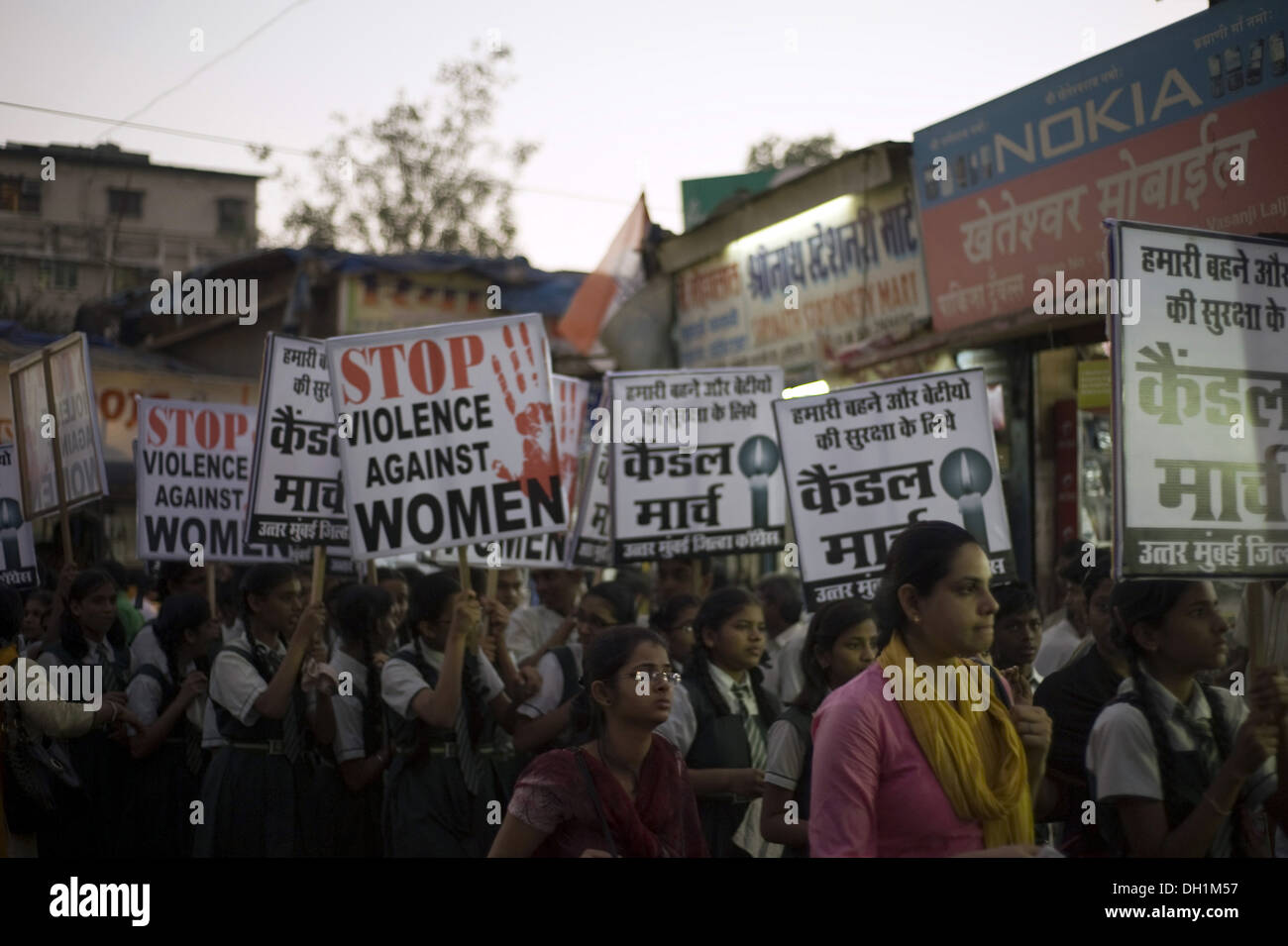 stop violence against women posters protest for Delhi gangrape case at ...