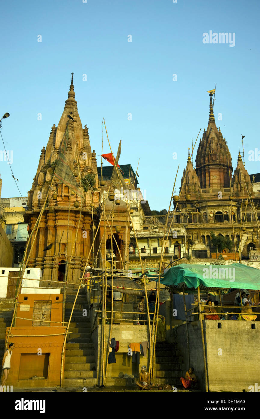 Hindu temple shrine varanasi hi-res stock photography and images - Alamy