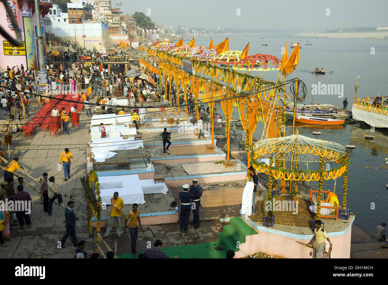 Prayag Ghat Kashi varanasi benaras uttar pradesh India Stock Photo - Alamy