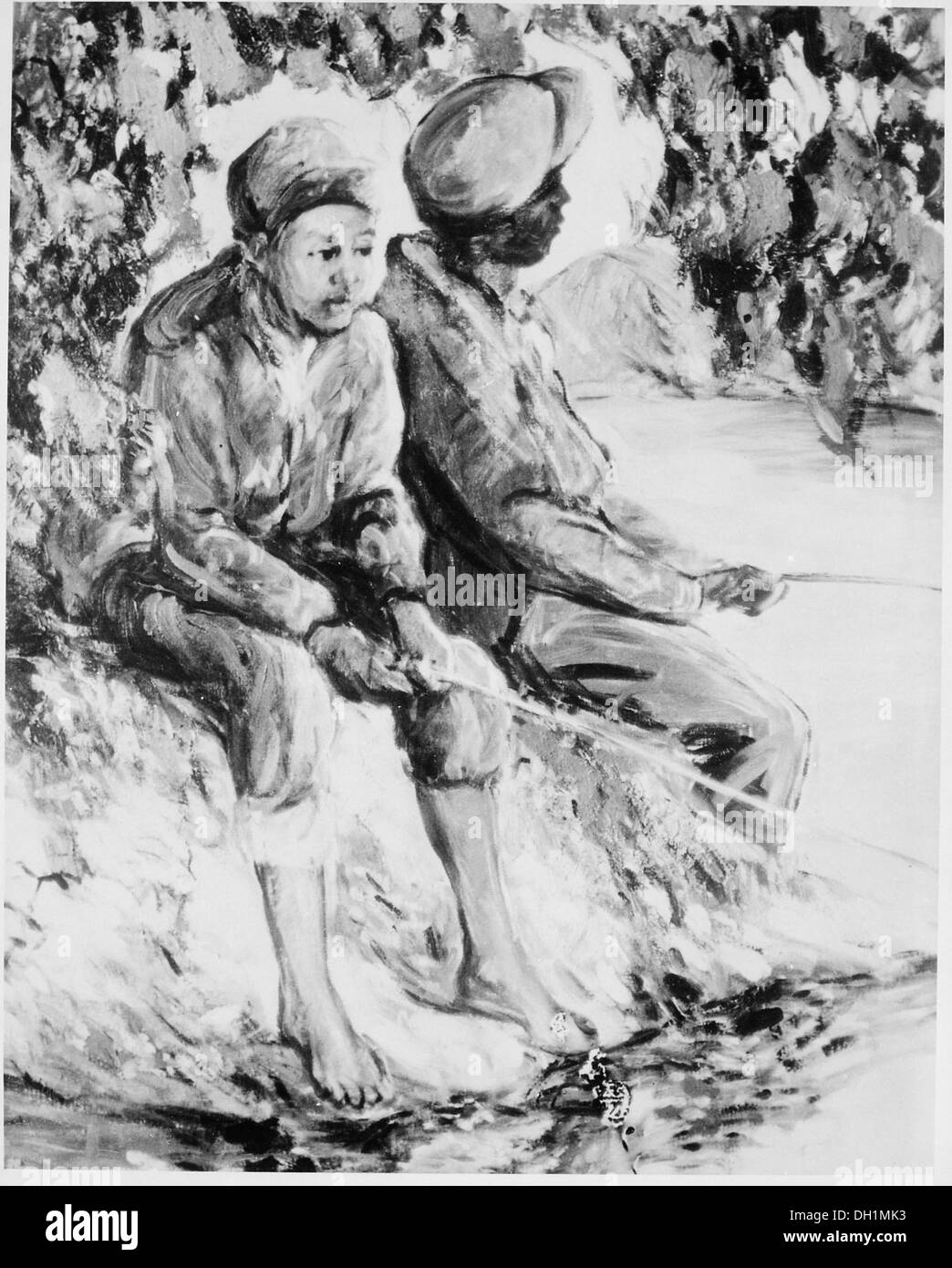 Aaron douglas mural hi-res stock photography and images - Alamy