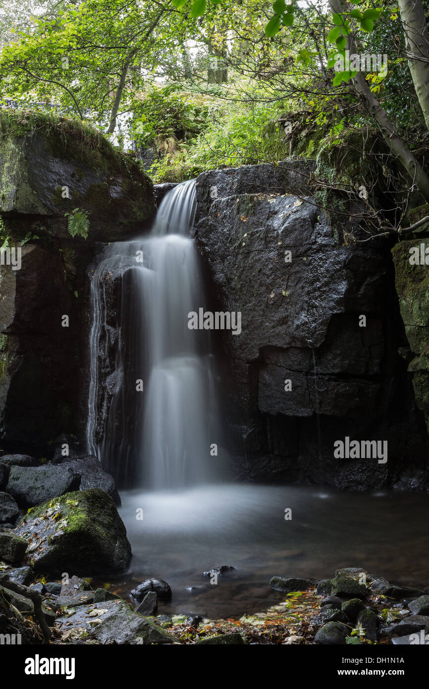 Derbyshire waterfall hi-res stock photography and images - Alamy