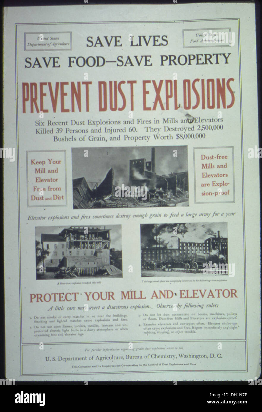 A safety message emphasizing the importance of keeping mills and ...