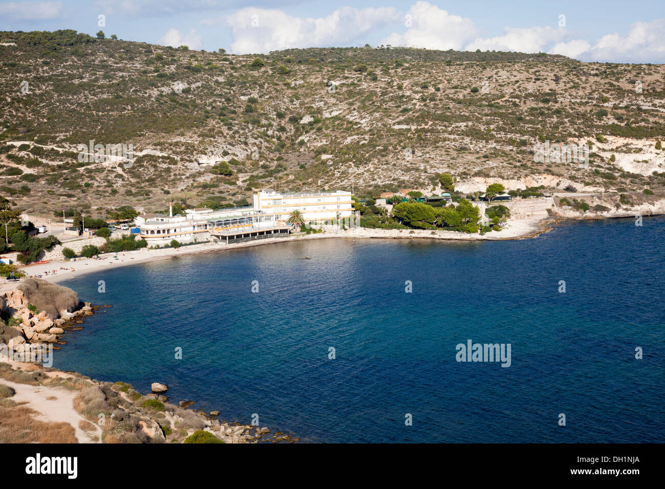 Beach Bay of Calamosca in San Bartolomeo District of Sardinia near ...