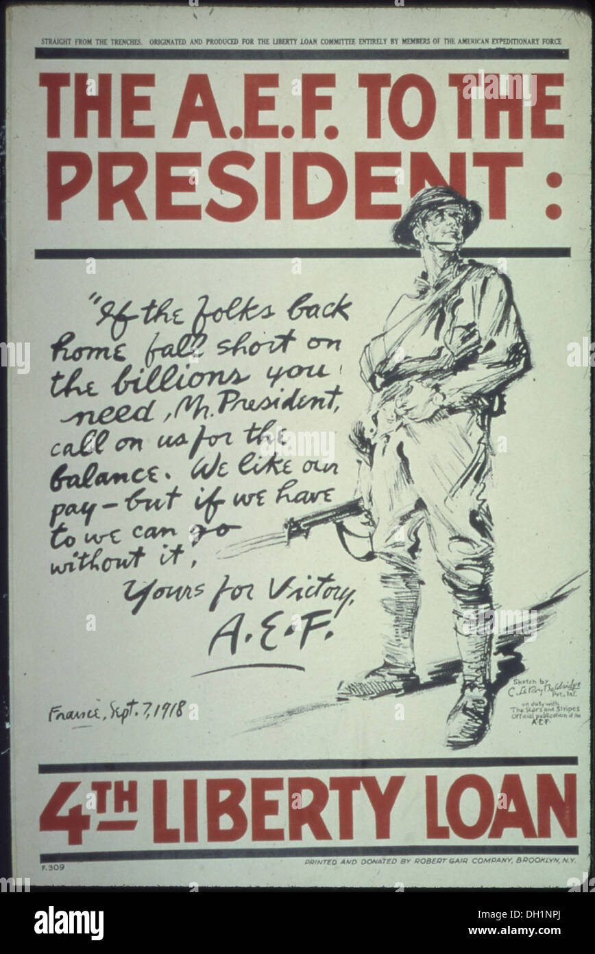 This poster, created for the Liberty Loan committee during World War I ...
