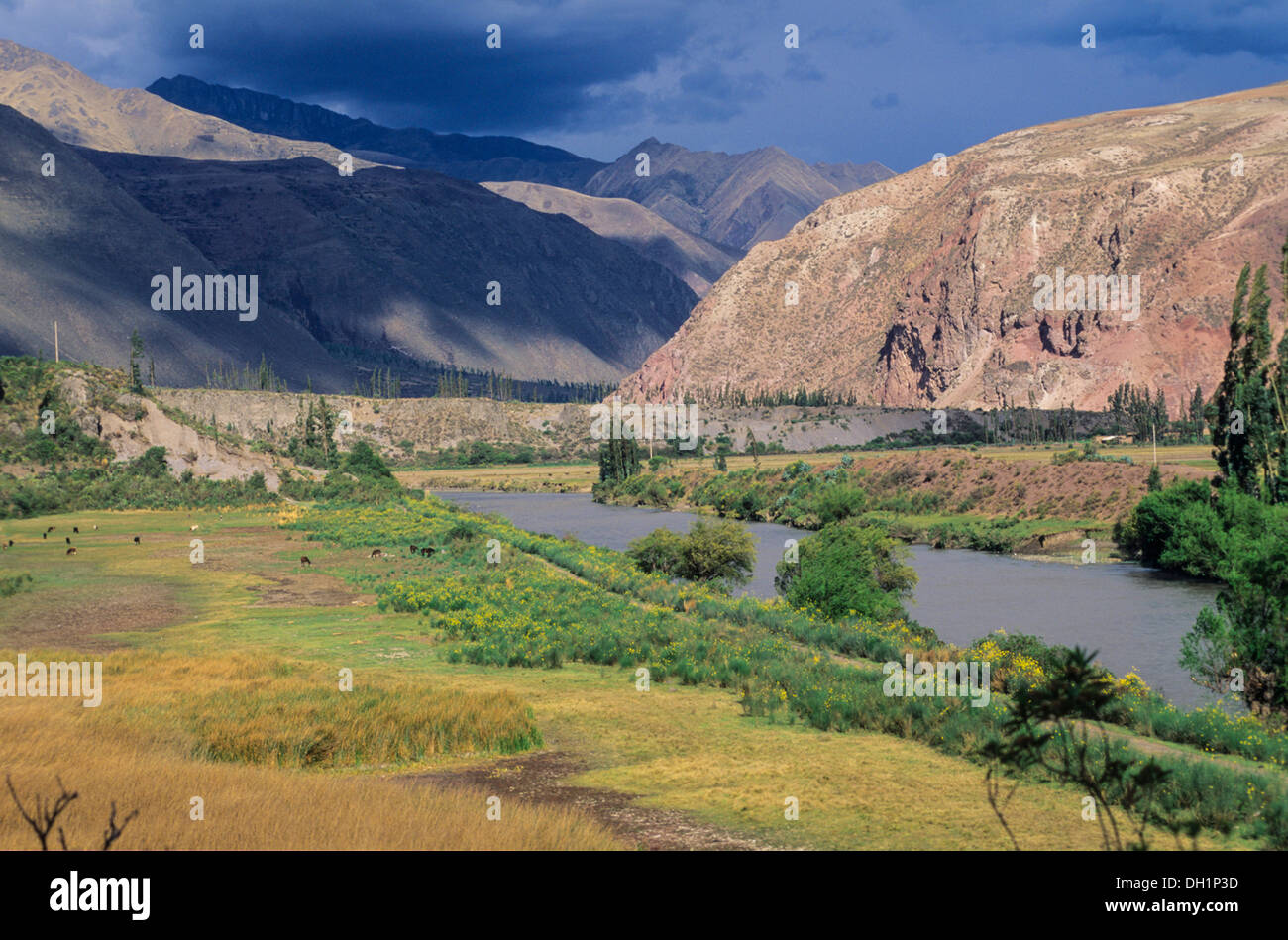 Urubamba river, Peru Stock Photo - Alamy
