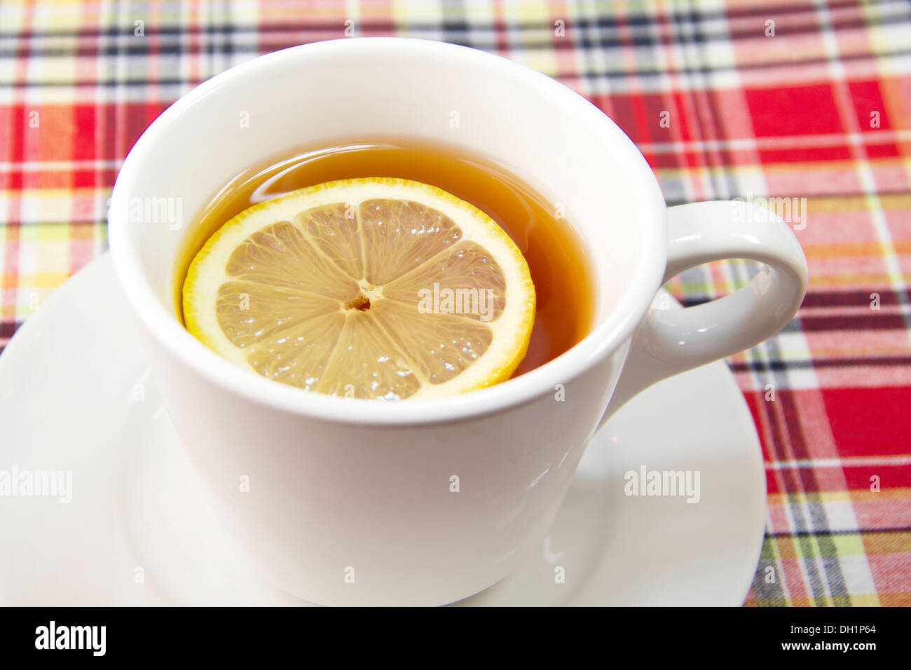 Tea with lemon Stock Photo - Alamy