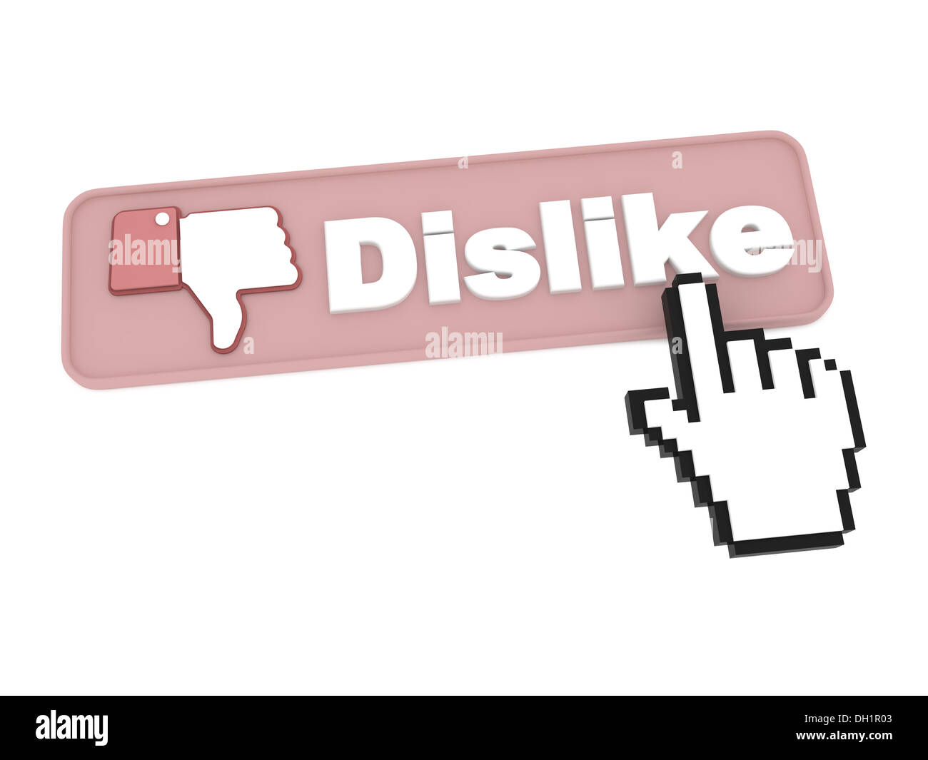 Negative social media Cut Out Stock Images & Pictures - Alamy