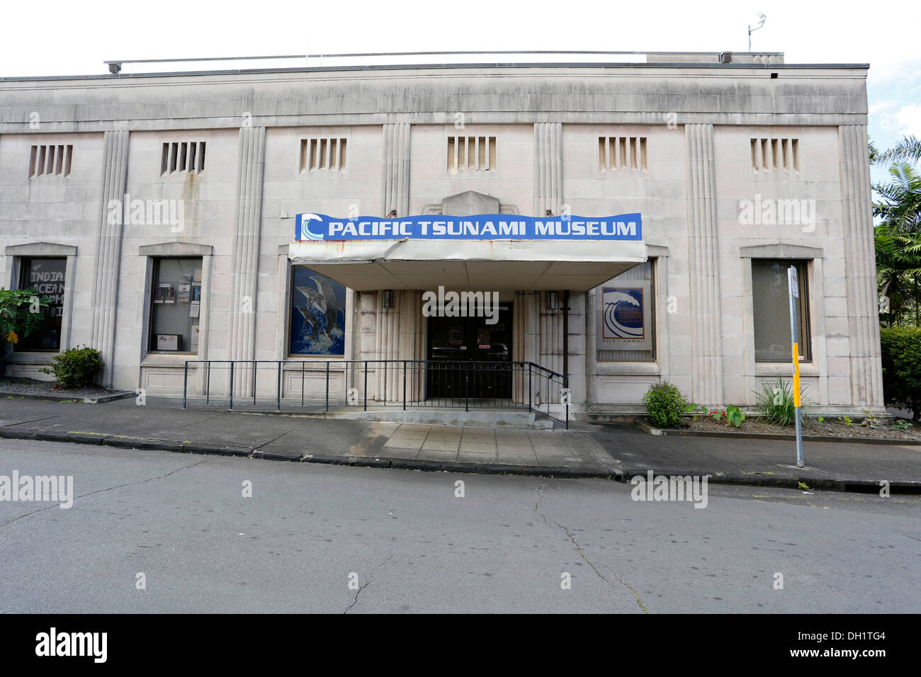 Pacific Tsunami Museum, Hilo, Big Island, Hawaii, USA Stock Photo - Alamy