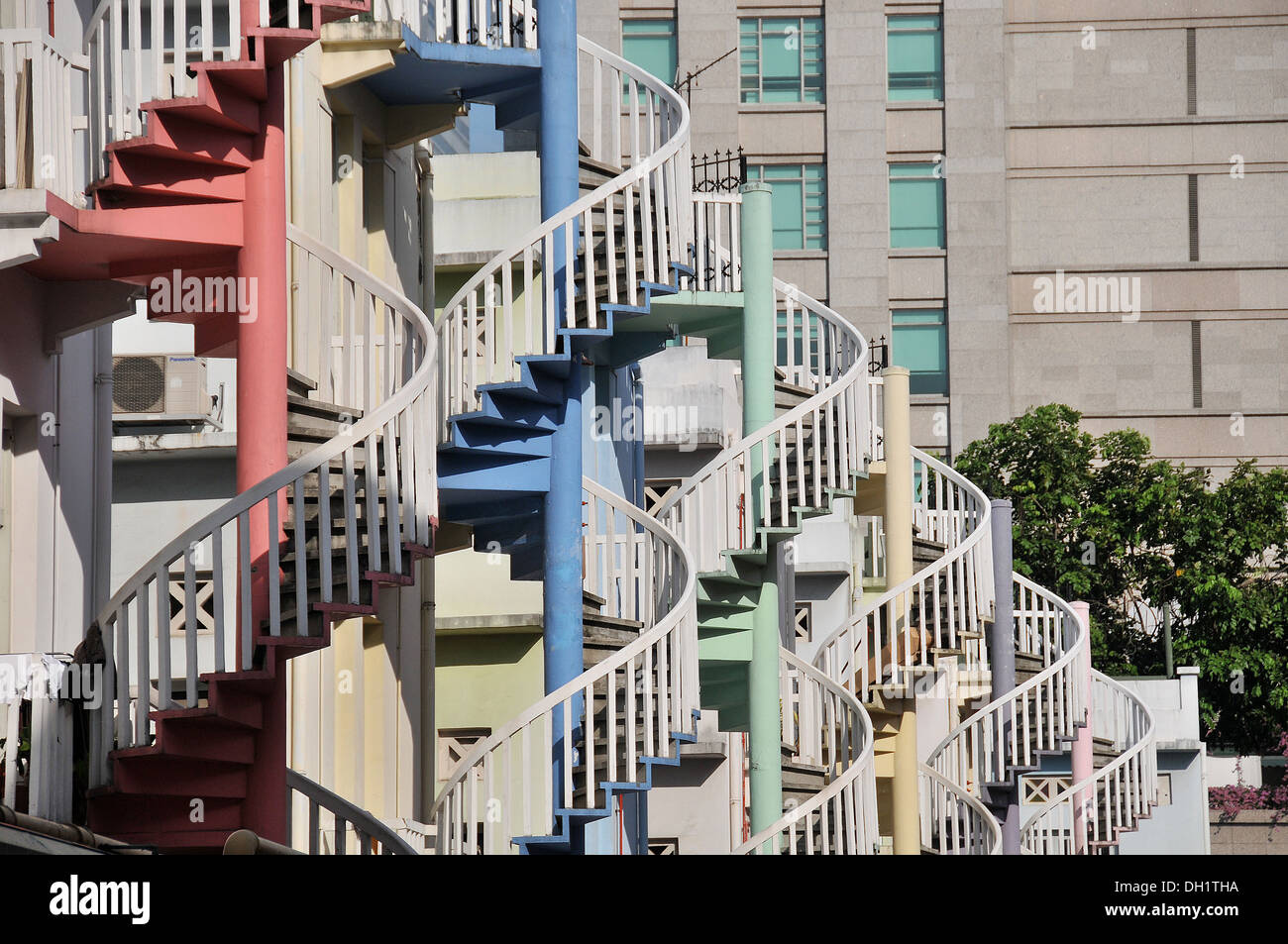 Emergency Staircase High Resolution Stock Photography and Images - Alamy
